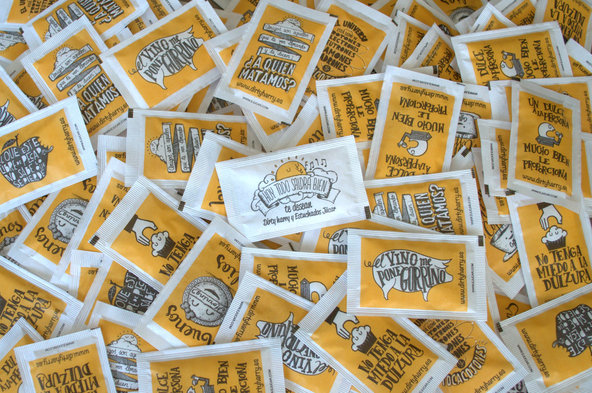 Azucarillos con frases y mensajes divertidos - Azucarillos.com